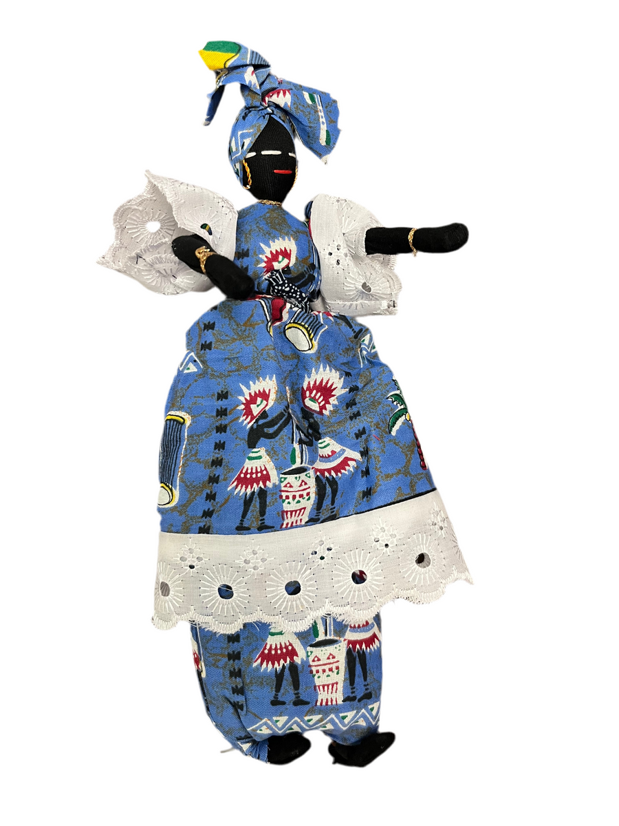 African Cloth Dolls – Sunflower & Honeypot